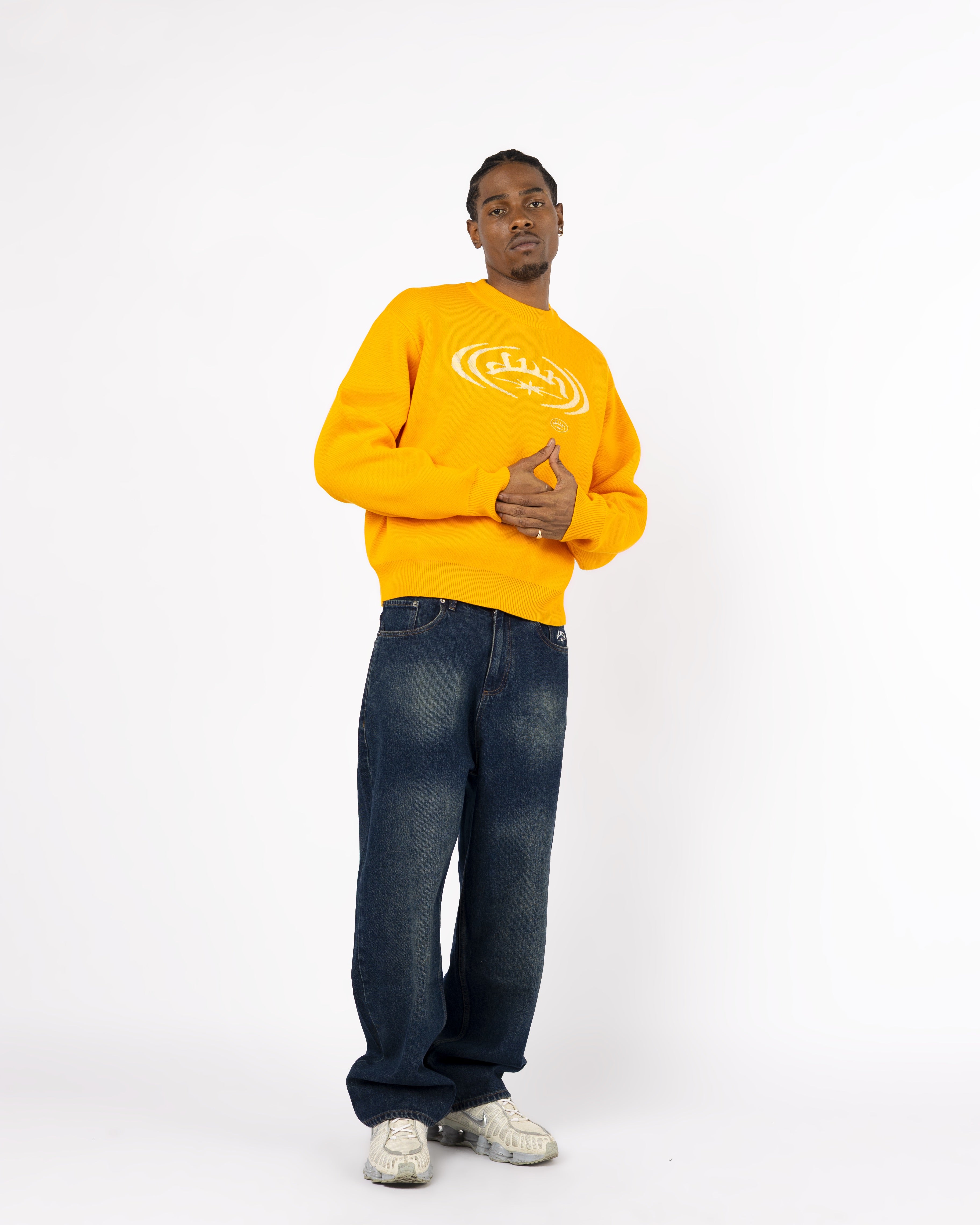 DivinByDivin | Orange Trap Knitwear