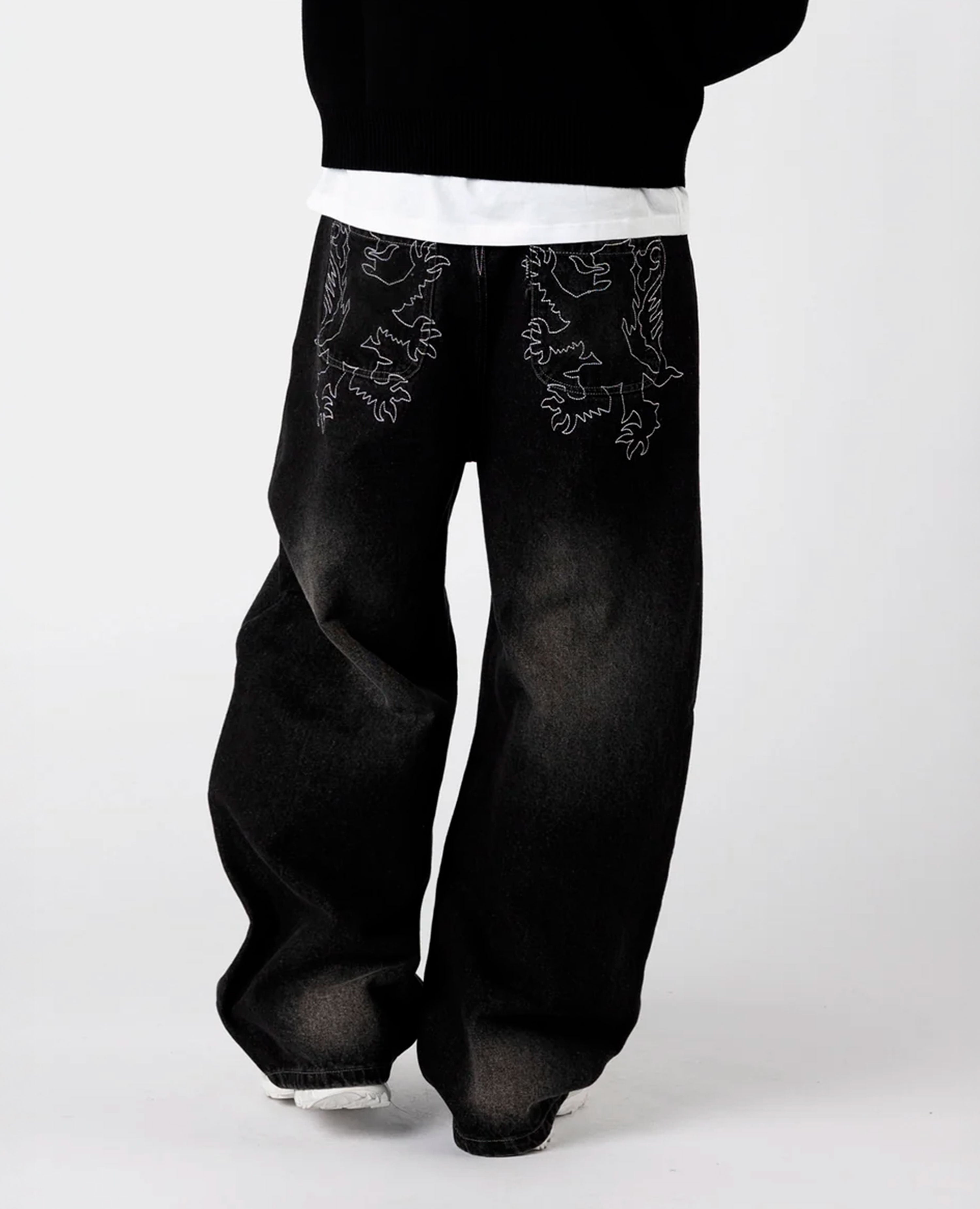 DivinByDivin | Dark Beast Denim Jeans