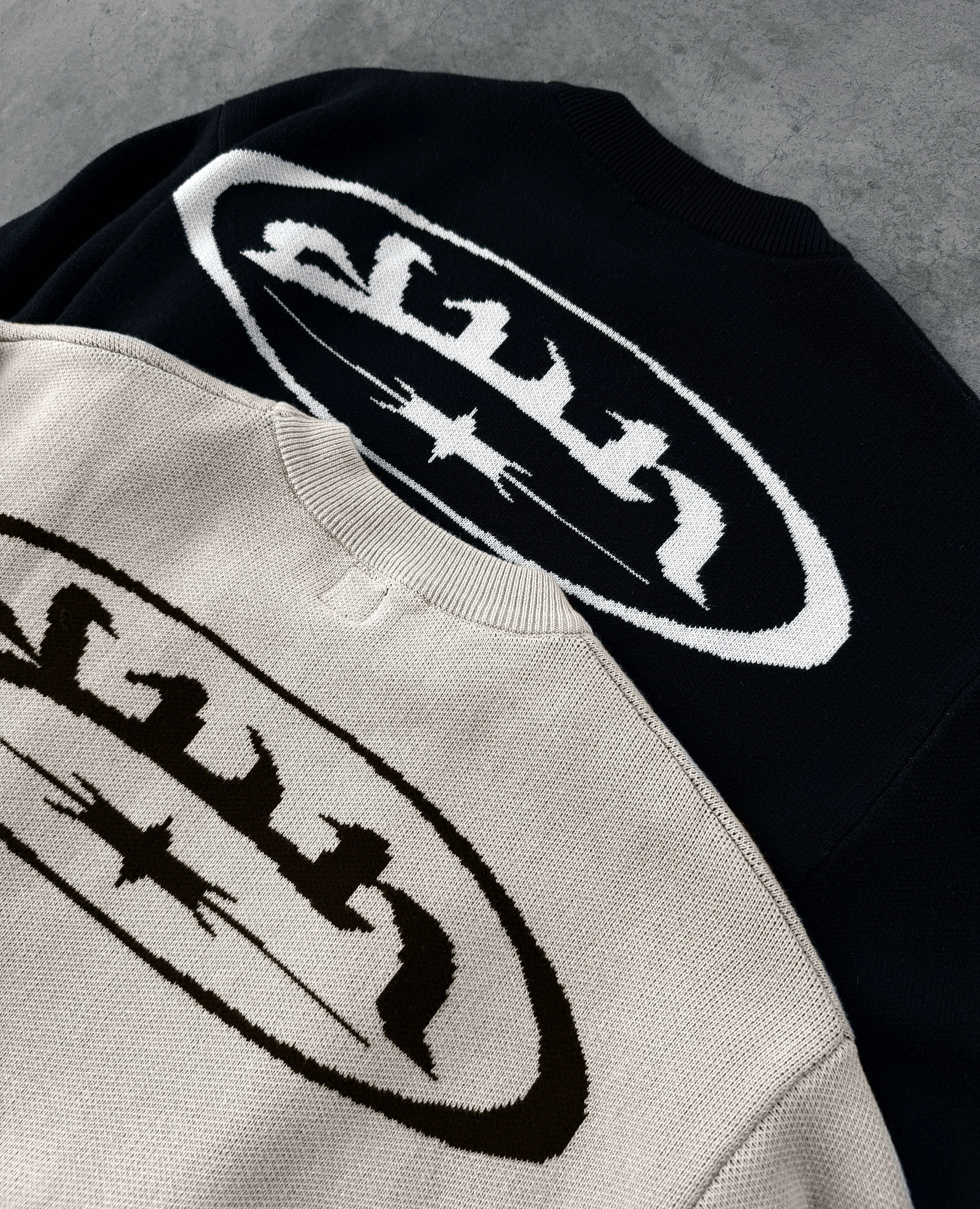 DIVINBYDIVIN | Sand Knit Sweater - Bold Streetwear Energy